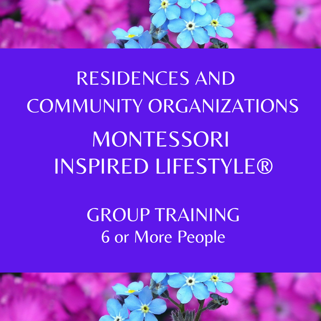 Group Training for Residences - Montessori Dementia Center
